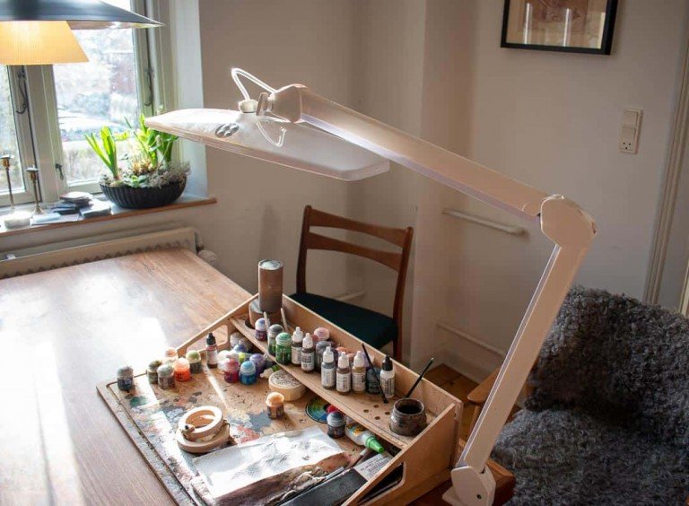 Light for Painting Miniatures (Best Miniature Painting Lamp)