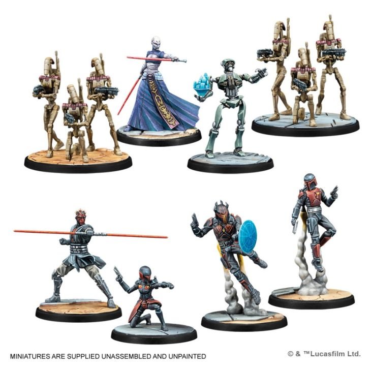 All Star Wars Shatterpoint Squad Pack, Sets and Miniatures