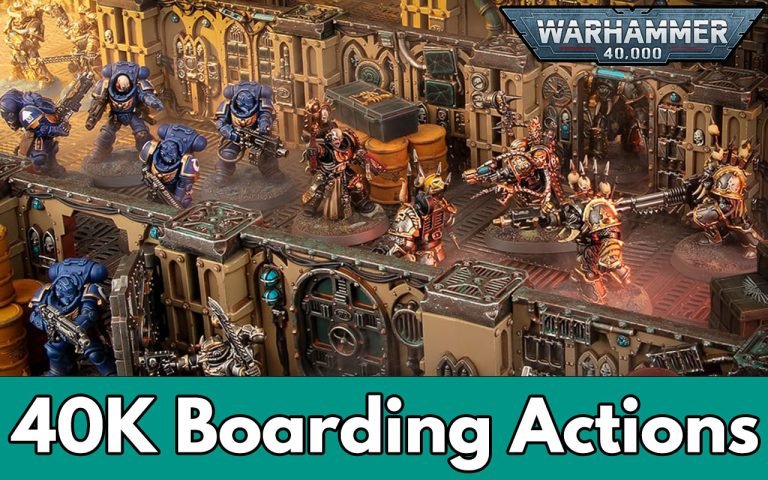 Boarding Actions & 40k Boarding Patrol: How to Play