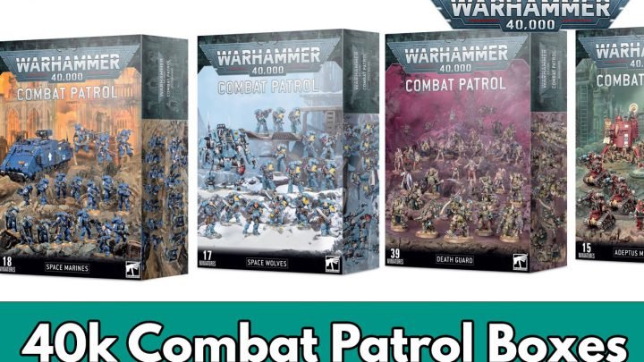 All Combat Patrol and Boarding Patrol Boxes in 40k 2024
