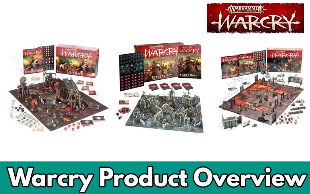 All Warcry Starter Sets, Books & Warband Boxes Overview
