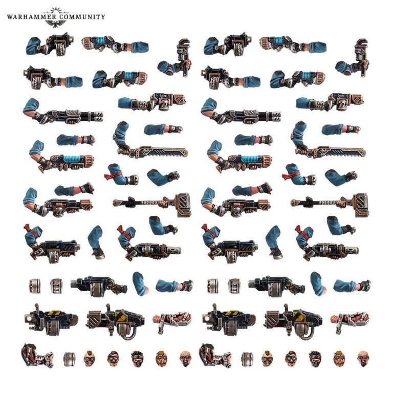 Necromunda Gang Overview (All Houses and Models Released)