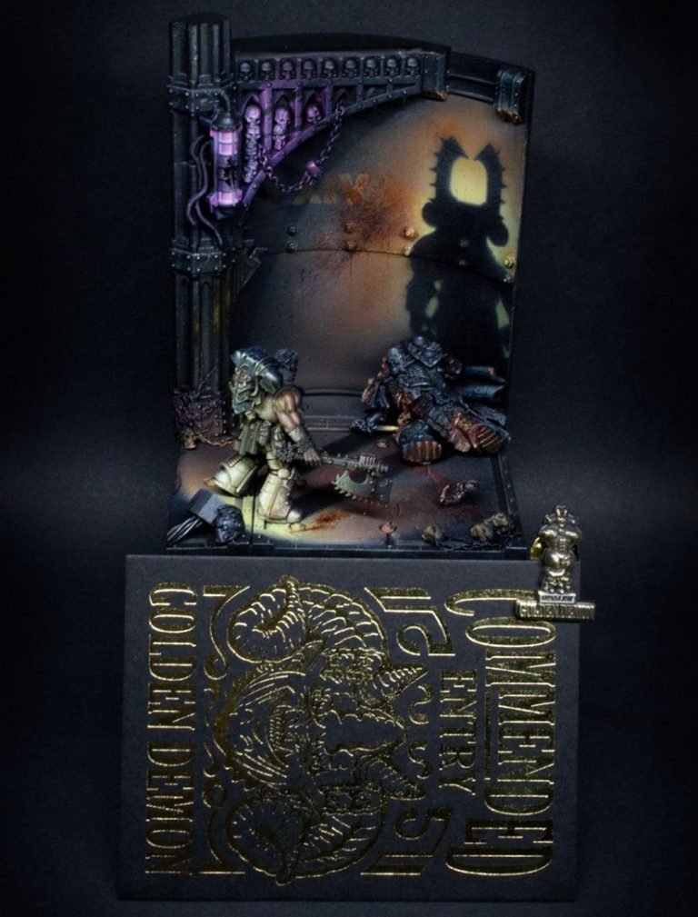 How to Make a Miniature Diorama (and Win a Golden Demon Pin)