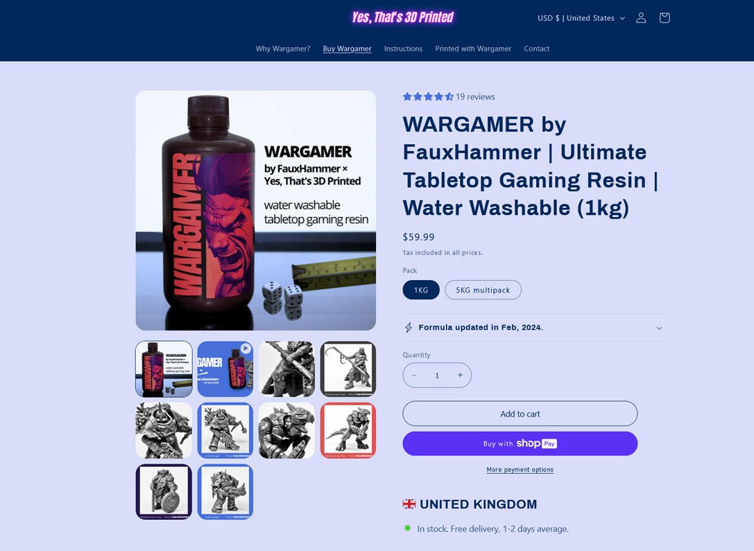 Wargamer Resin Review (is Fauxhammer Resin That Good?)