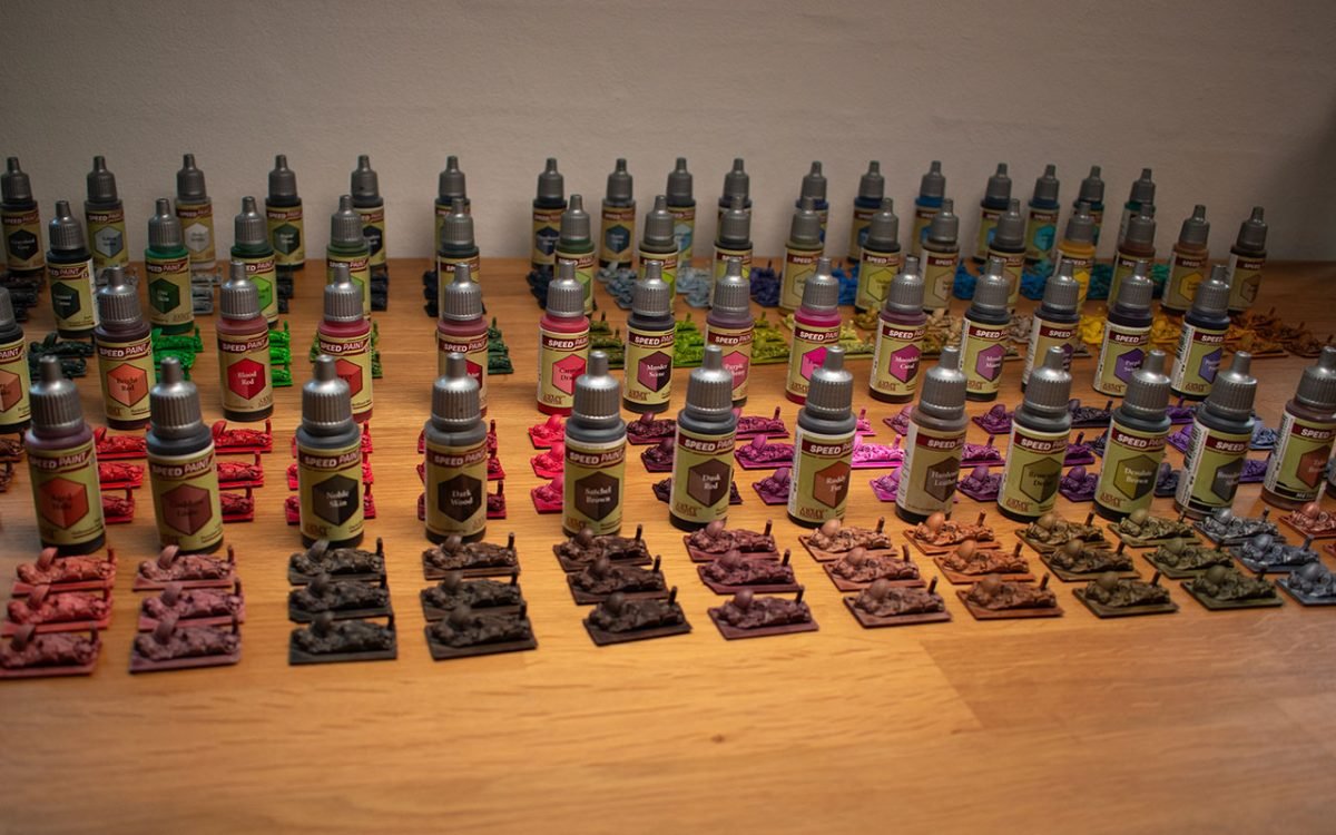 Army Painter Speedpaint Images With Different Primers