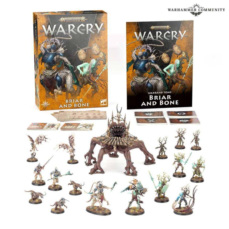 All Warcry Starter Sets, Books & Warband Boxes Overview